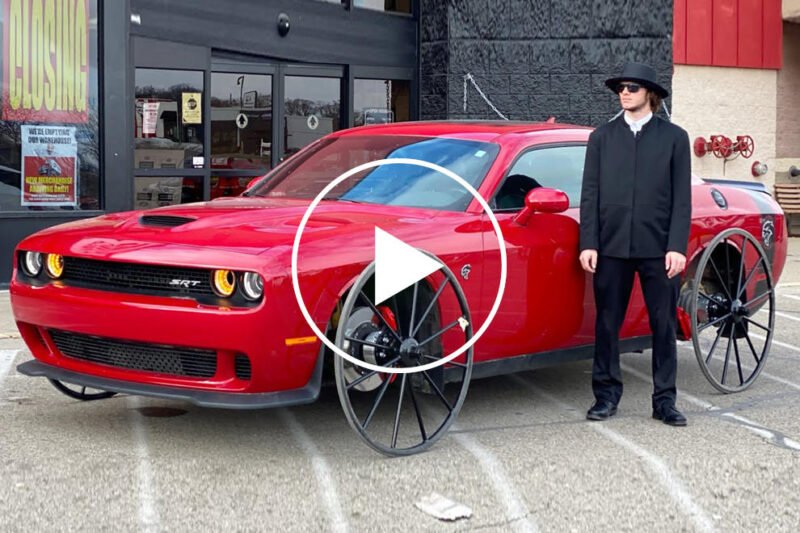 Meet The HellBuggy: A Dodge Challenger Hellcat With Amish Roots - JK ...
